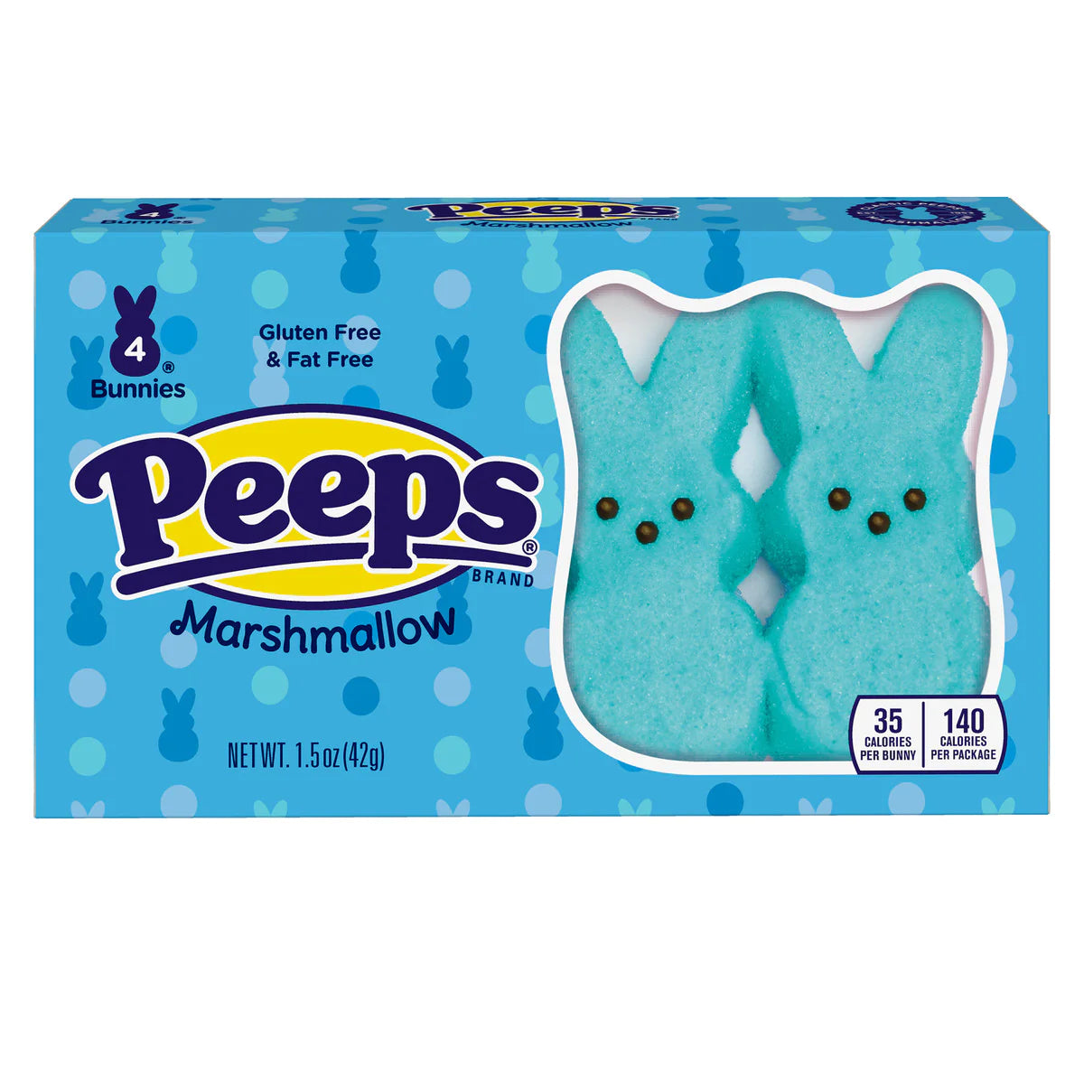 Peeps Blue Marshmallow Bunnies (4 Pack) – Gummi Boutique
