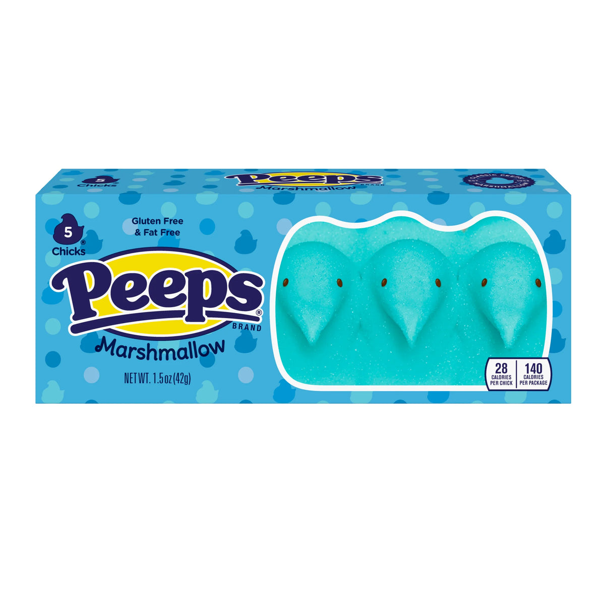 Peeps Blue Marshmallow Chicks (5 Pack) – Gummi Boutique